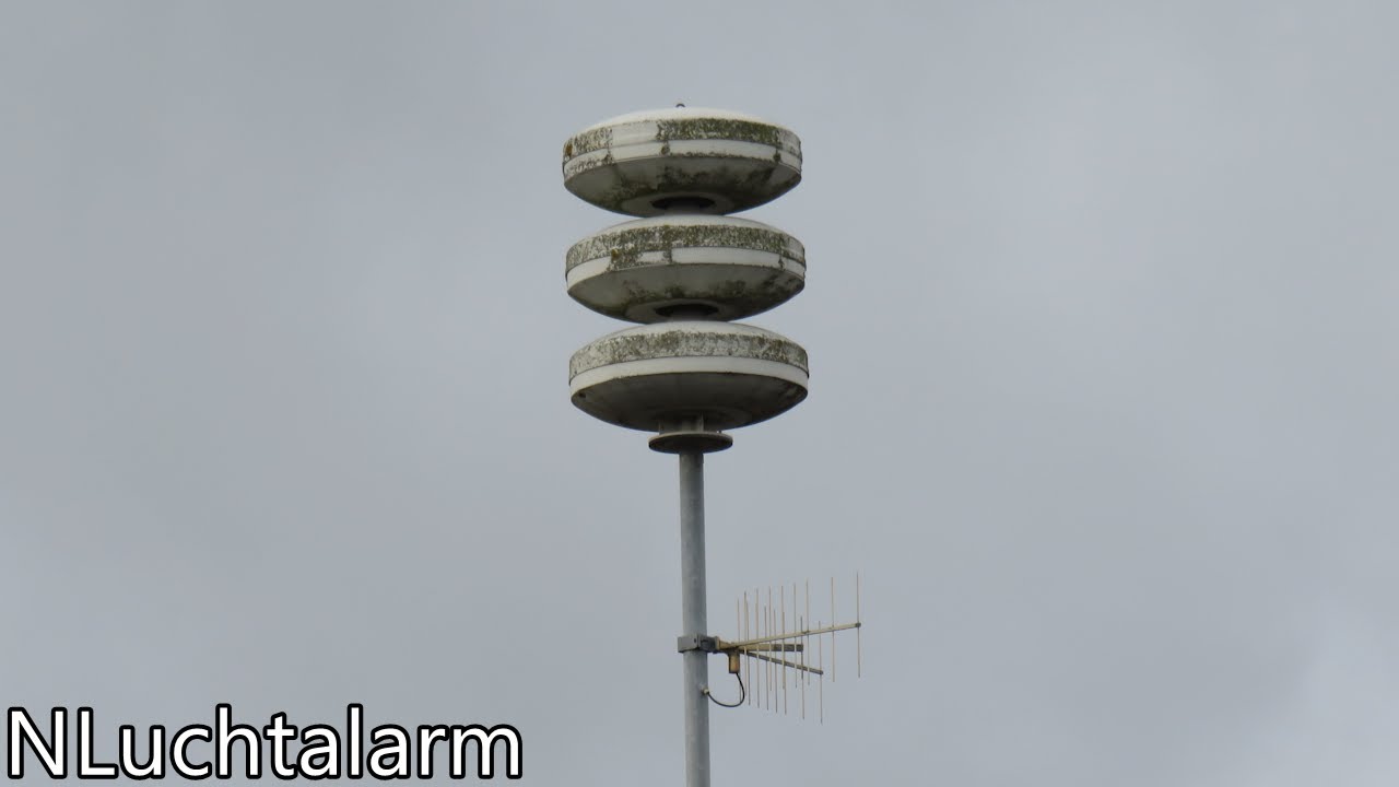 Luchtalarm Test Liessel 07/11/2022 (FS MOD-2008) (Veel wind) - YouTube