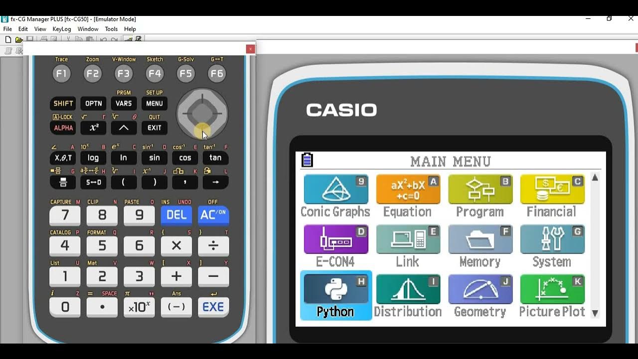 VIDEO - Emulador - Menu Python - YouTube