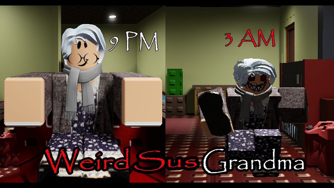 ROBLOX - Weird Sus Grandma - [Full Walkthrough] - YouTube
