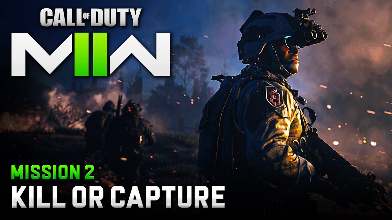 KILL OR CAPTURE | Call of Duty: Modern Warfare II - Mission 2 Walkthrough [1440p60] - YouTube