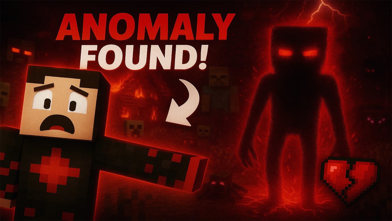 I Found a TERRIFYING Anomaly in Minecraft… 😨 | Minecraft Horror Mystery ...