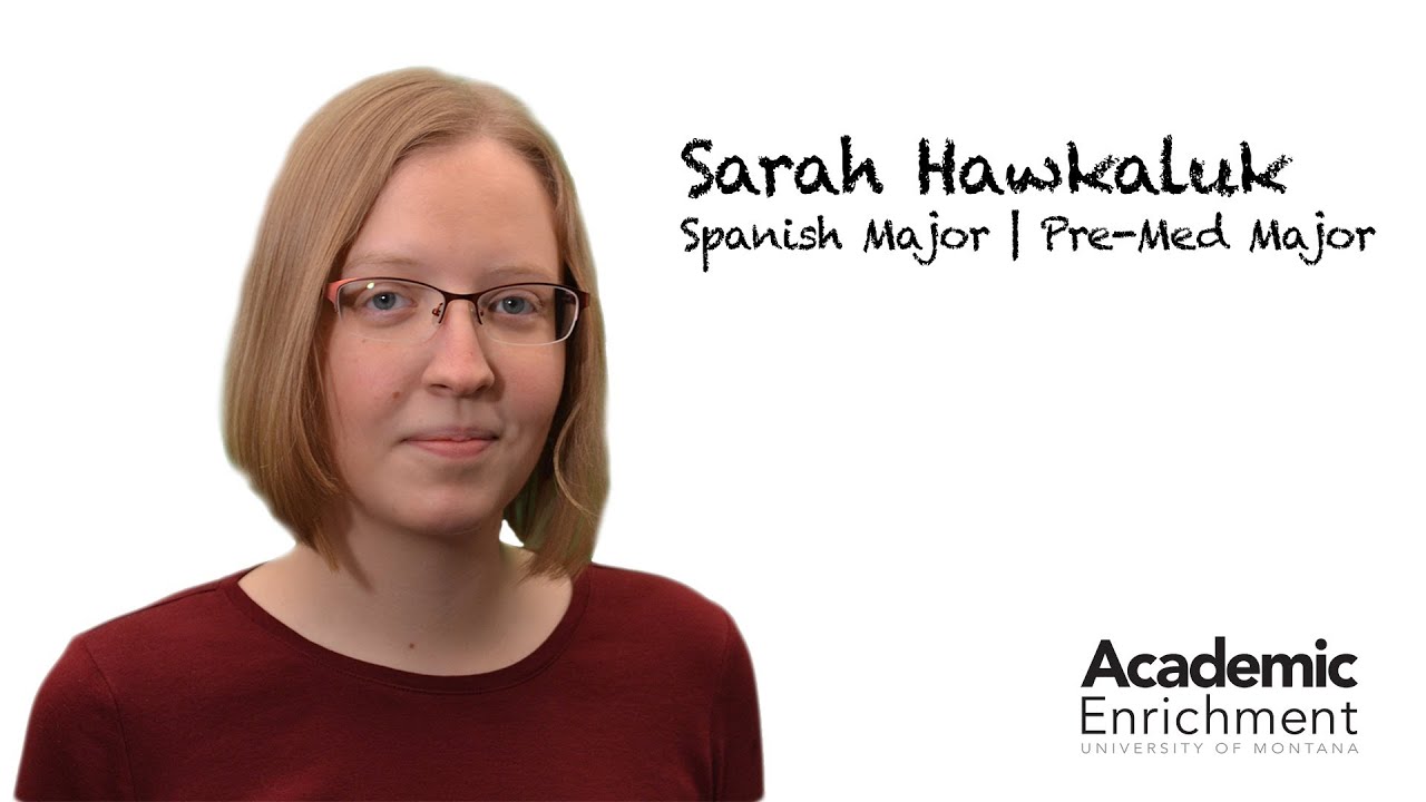 Sarah Hawkaluk - Spotlight - YouTube