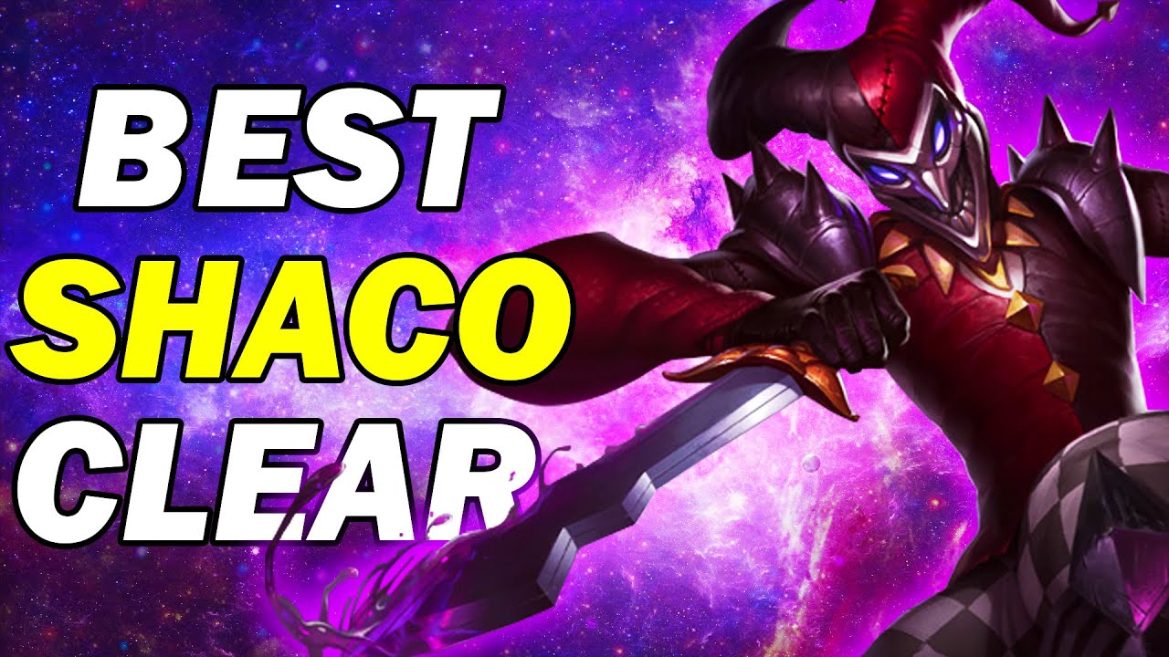 NEW Shaco jungle clear - YouTube