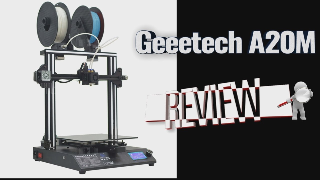 Geeetech A20M : Review ("Intentamos" la impresión multicolor) - YouTube