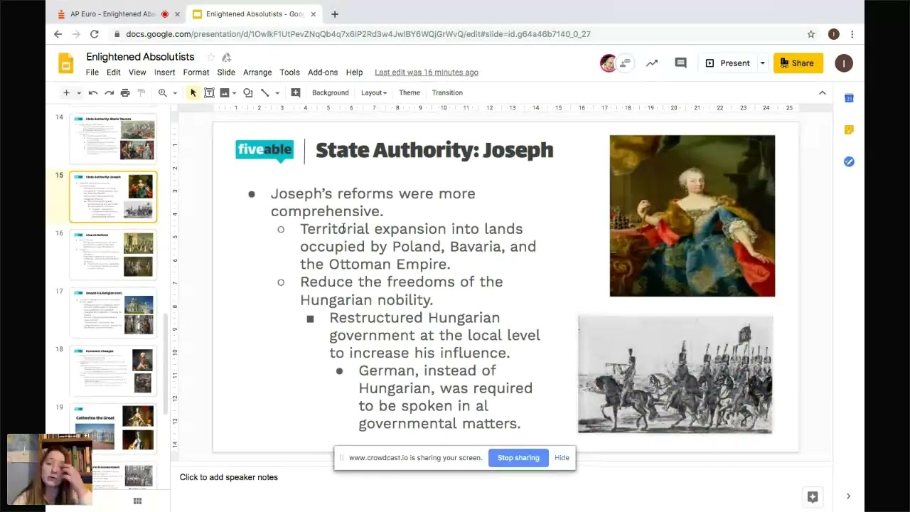 AP European History - Enlightened Absolutism | Fiveable Cram Archive
