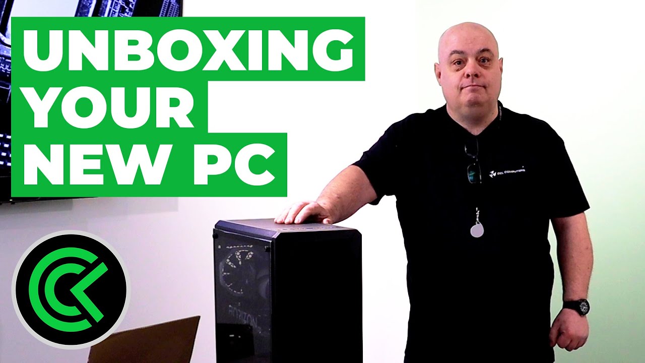How To Unbox And Check Your New PC | CCL Guides - YouTube