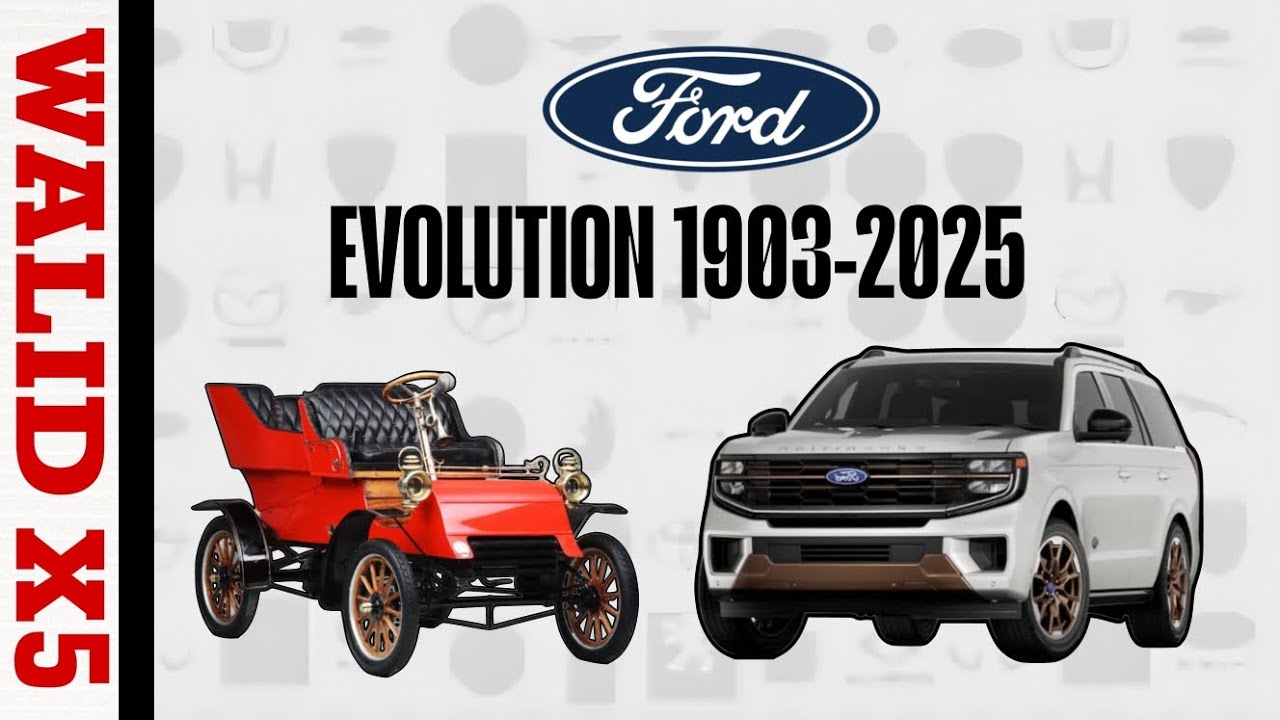 Ford évolution 1903-2025 | 120 years of legendary of cars - YouTube