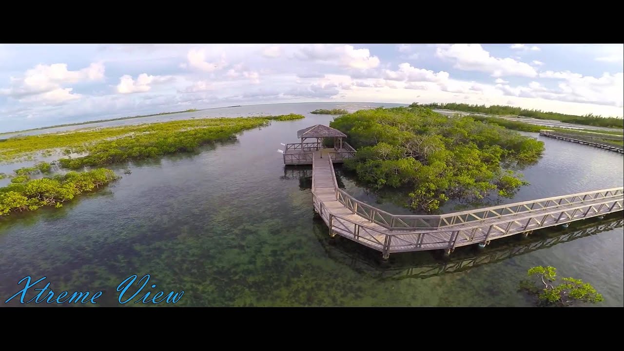 DJI Phantom Bahamas BoneFish Pond - YouTube