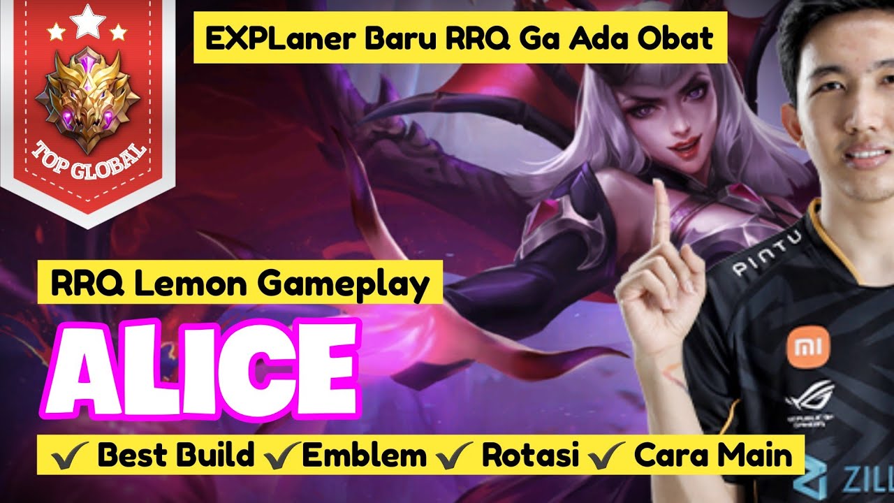 Alice RRQ Lemon Gameplay | Explane Ga Ada Obat - YouTube