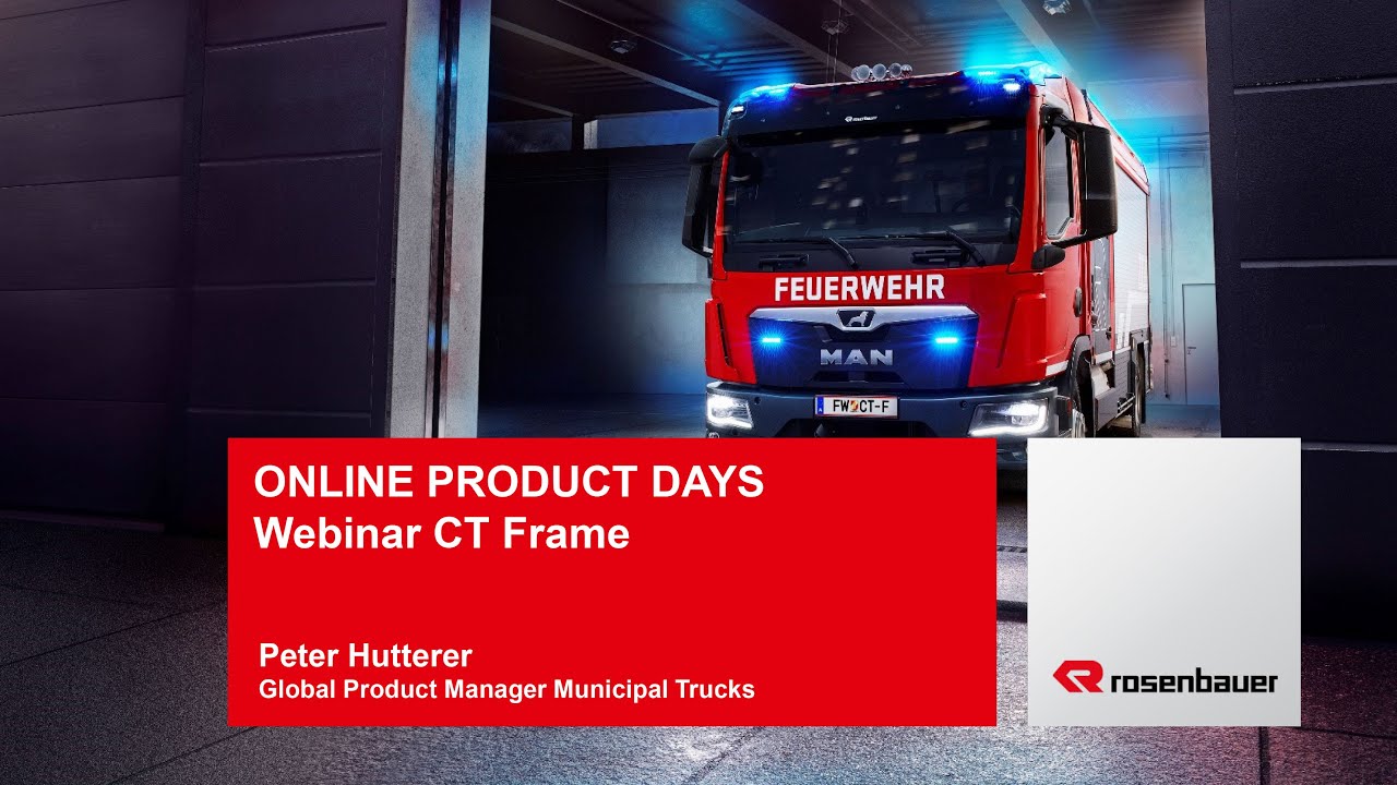CT Frame - Compact Technology from Rosenbauer - YouTube