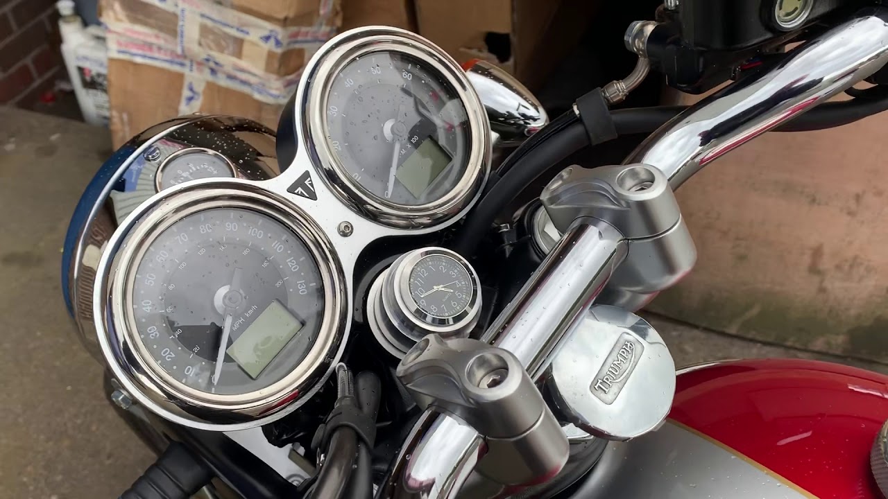 Triumph T120 ignition key clock start kit also fits other models key ...