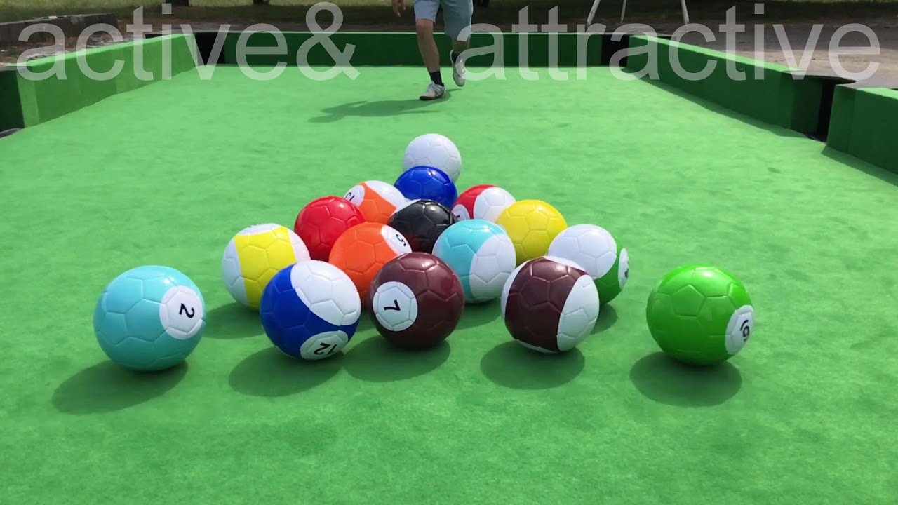 New Game FootPool 2018 Balls Breaking Shot - YouTube