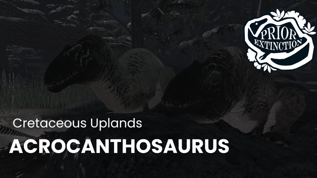 The Acrocanthosaurus Experience | Prior Extinction - YouTube