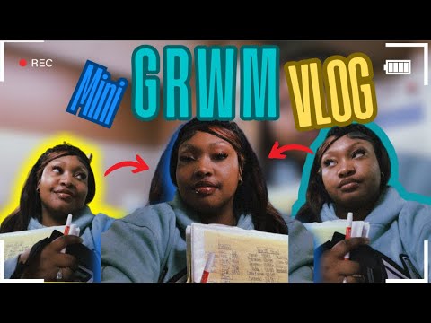 GRWM|| Mini Vlog Day - YouTube
