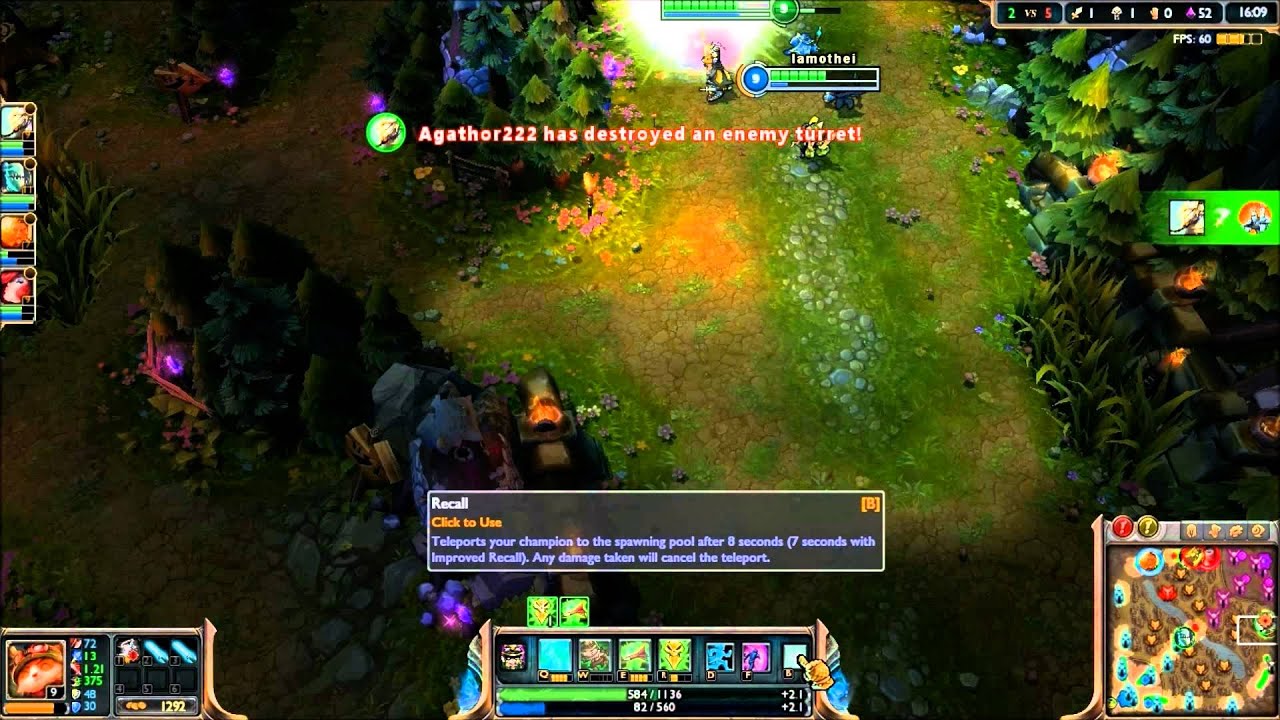 Let's Play League of Legends - Part 8 - Mid game brawl - YouTube