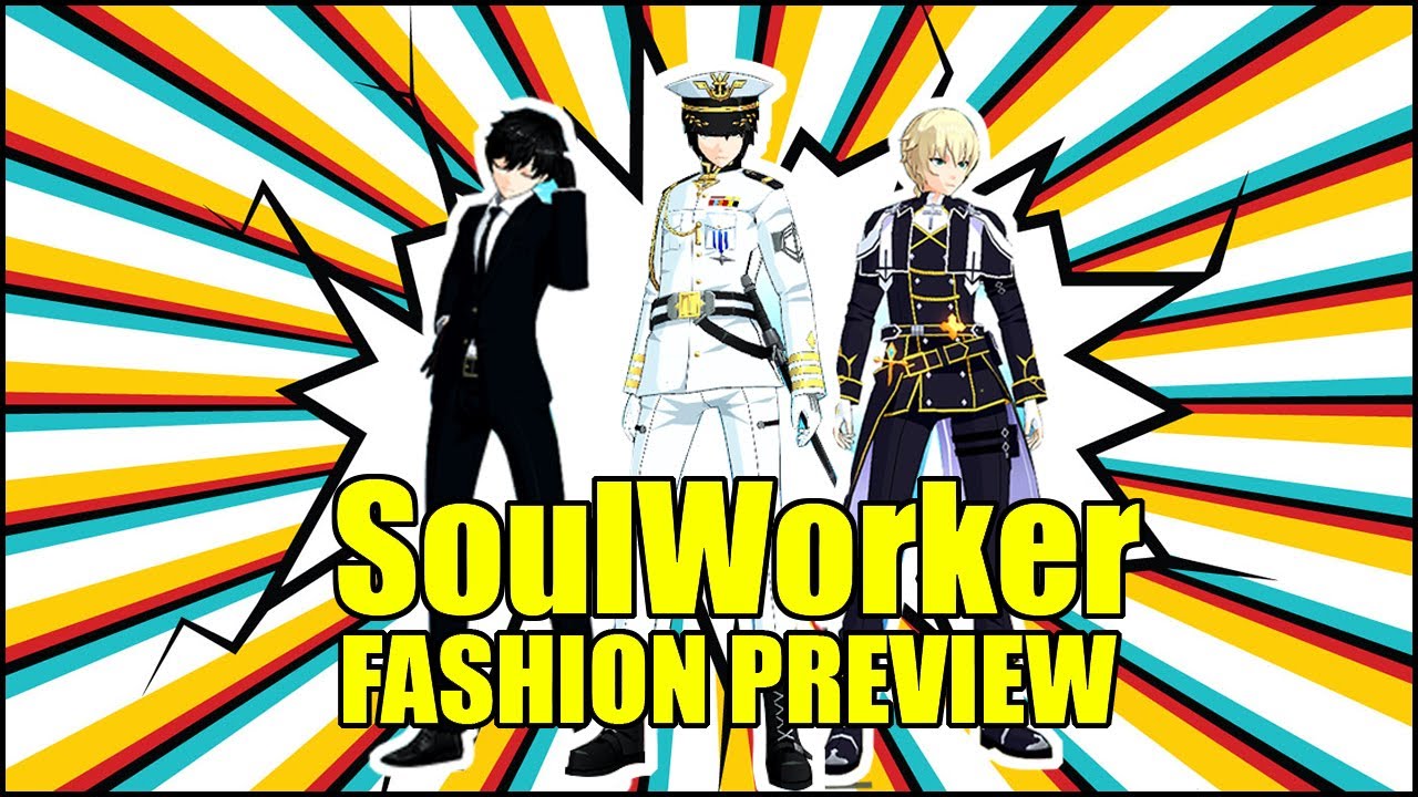SoulWorker Erwin Arclight Fashion Preview - YouTube