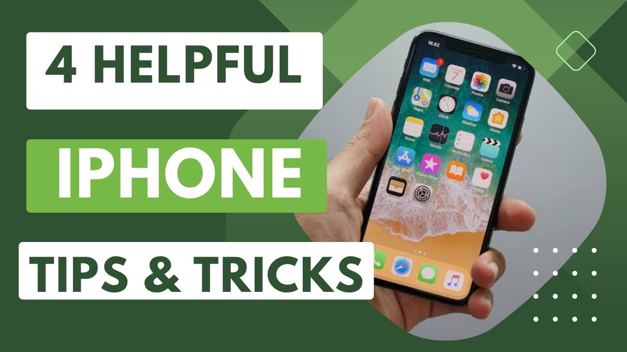 Elevate IPhone Experience | 4 Helpful IPhone Tips and Tricks! - YouTube