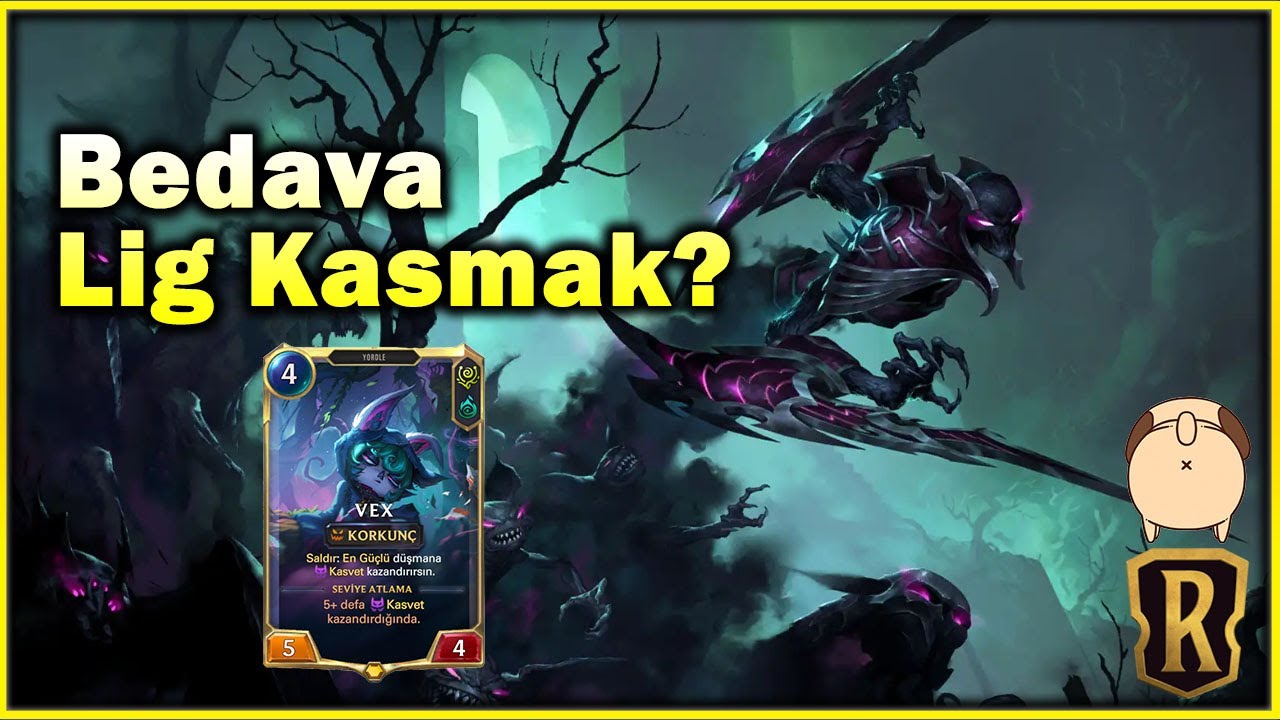 Metanın En İyisi... Vex ve Nocturne | Legends Of Runeterra (LoR ...