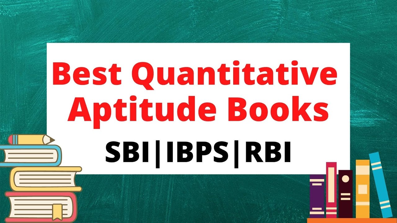 Best Quantitative Aptitude Books for IBPS, SBI Exams - YouTube