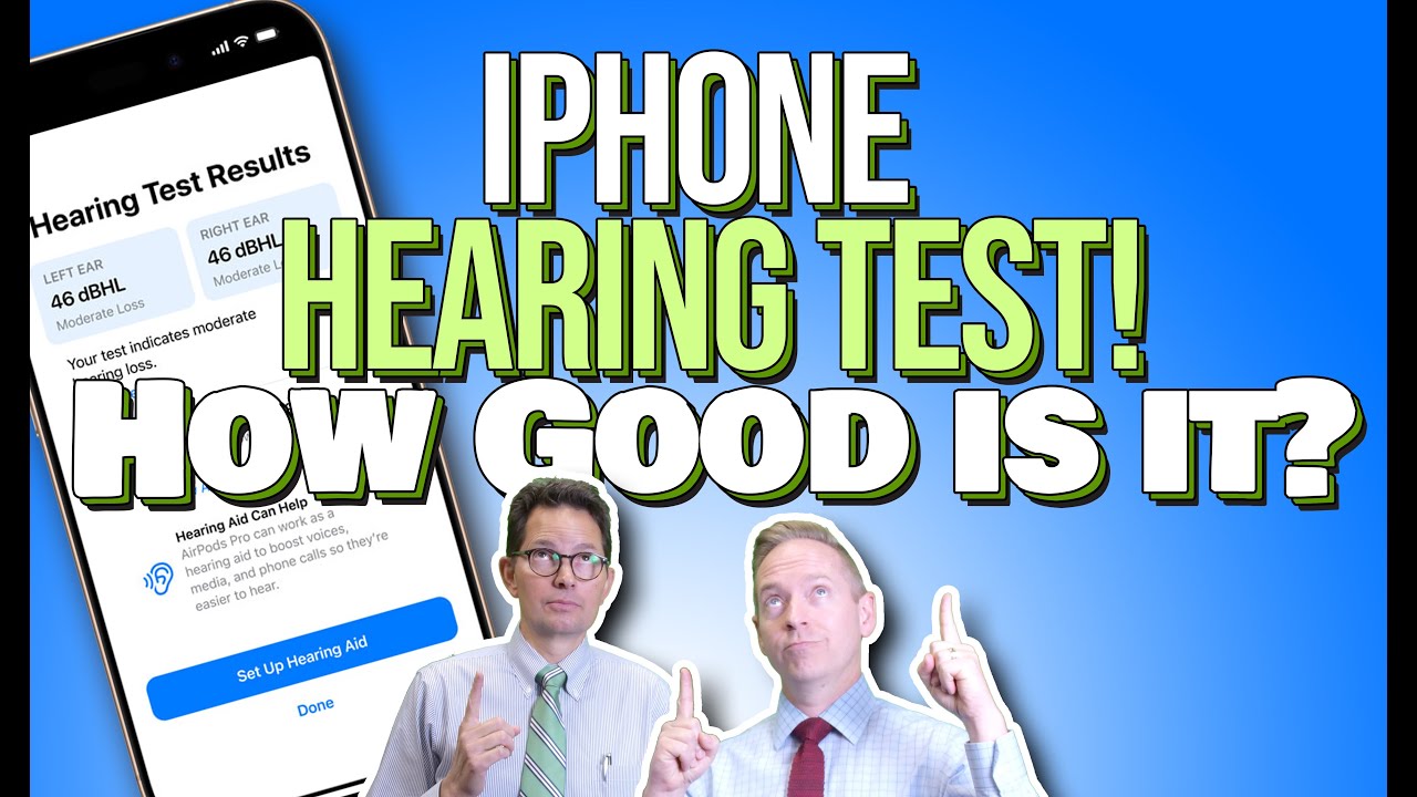 How Accurate is the iPhone Hearing Test? - YouTube