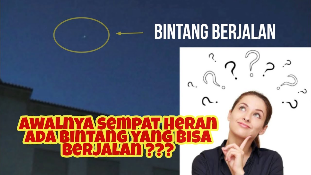Bintang berjalan apakah benda langit atau benda misterius?? Iridium ...