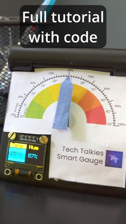 Temperature Gauge Arduino Project Arduinoproject Raspberrypi Esp8266project Esp32 Youtube