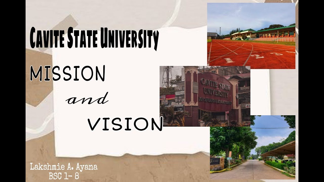 Cavite State University (mission& vision) - YouTube