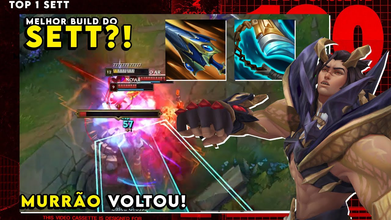 MELHOR BUILD PARA O SETT?! TOP 1 MONO SETT - YouTube