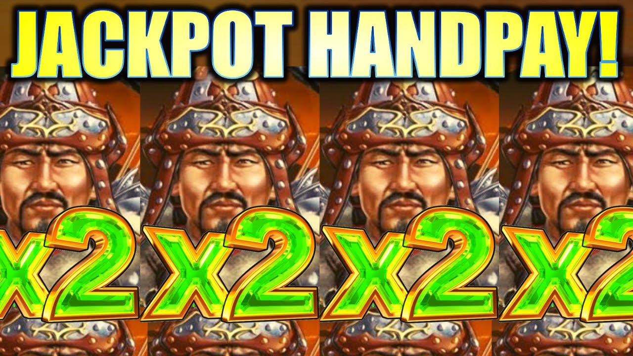 ★JACKPOT HANDPAY!★ MULTIPLIER POWER!! ⚔️ GENGHIS KHAN DRAGON LINK! Slot ...