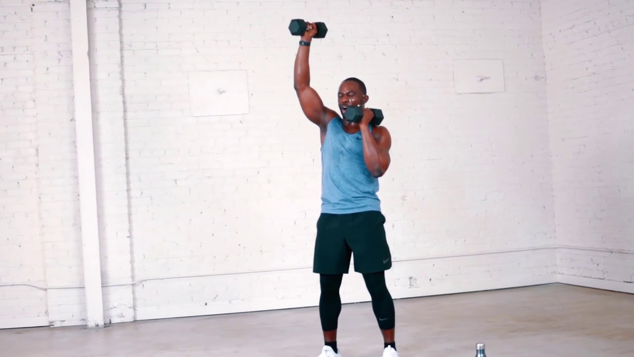 20-Minute Upper Body HIIT Shred with Gideon Akande on FitnessOnDemand ...