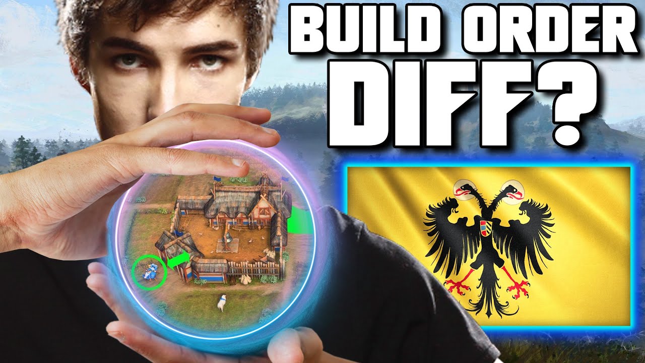 Build Order DIFF?! - HRE vs HRE - AoE4 - Grubby - YouTube