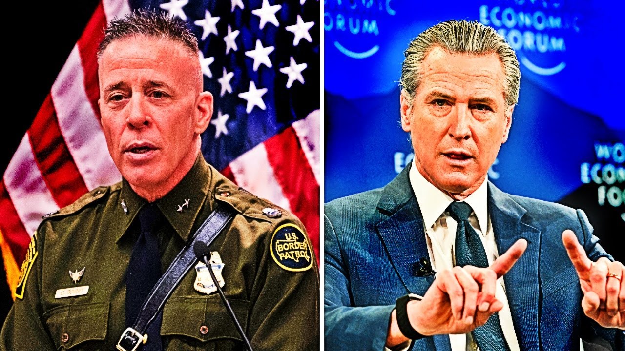 Greg Bovino Reacts Live After Gavin Newsom Mocks His ‘SS Garb’ Coat ...