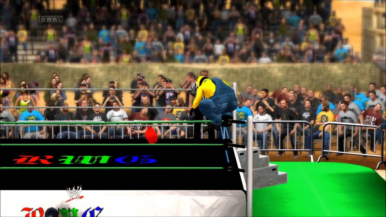 "Angry Bird vs. Despicable Minion (WWE 2K14 Funny Moments) - YouTube
