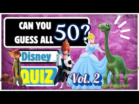 The Ultimate Disney & Pixar Quiz! 50 questions for Disney experts! 🧠 ...