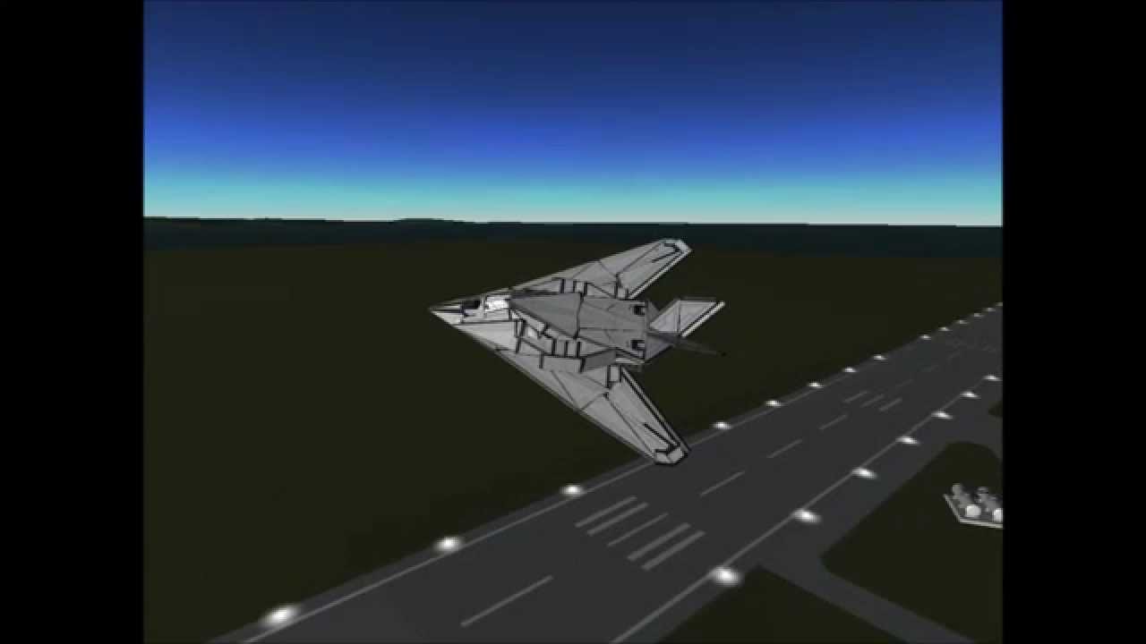 KSP F-117 NightHawk - YouTube