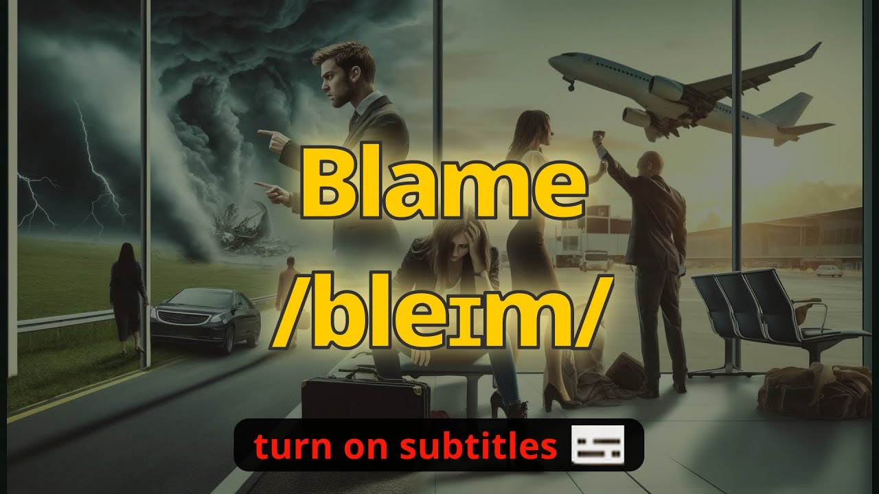 Blame meaning with 5 examples - YouTube