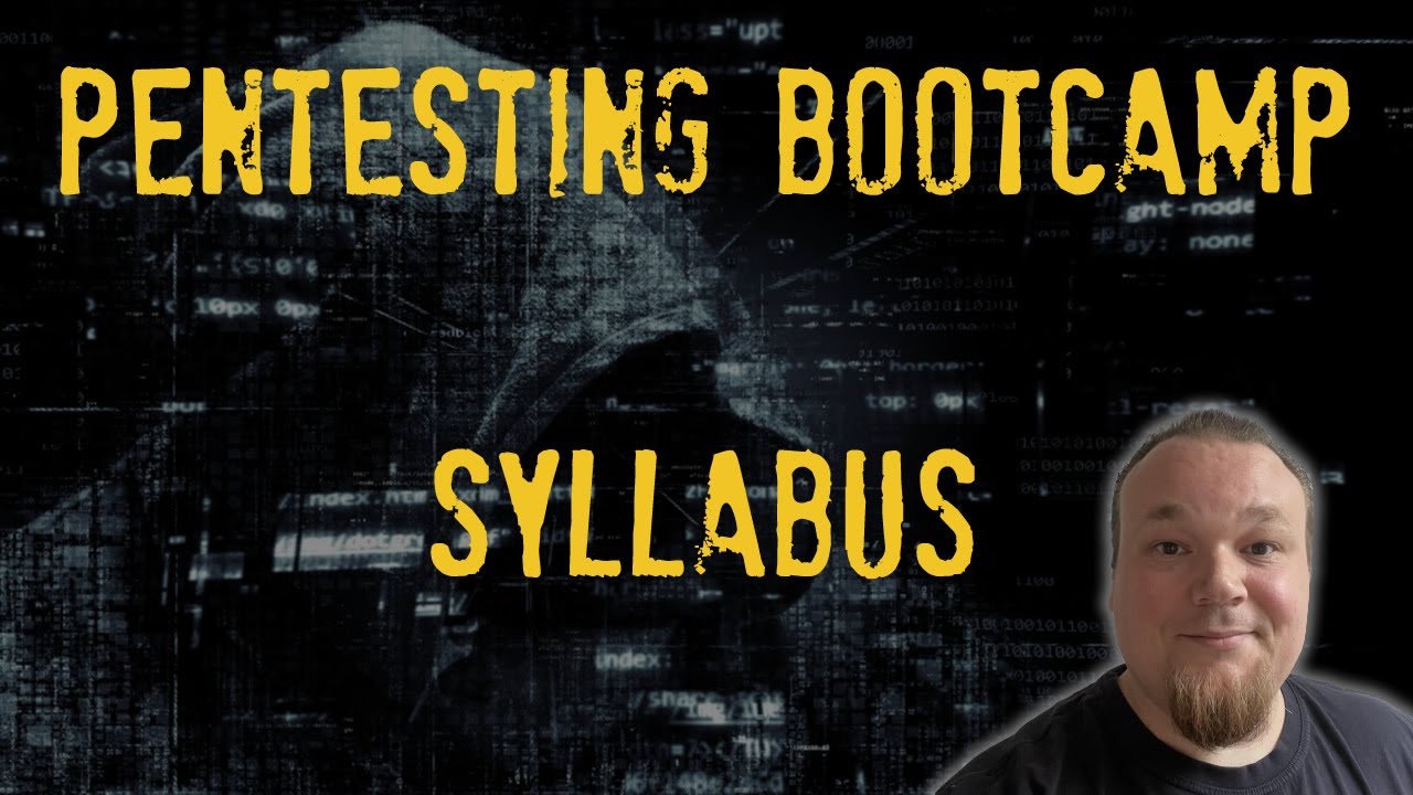 The Penetration Testing Bootcamp: The Final Syllabus - YouTube