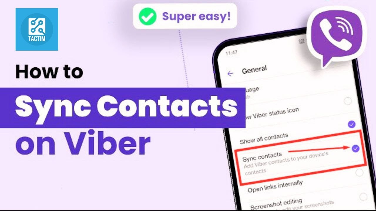 Effortless Guide: How to Sync Contacts in Viber 2025 - YouTube