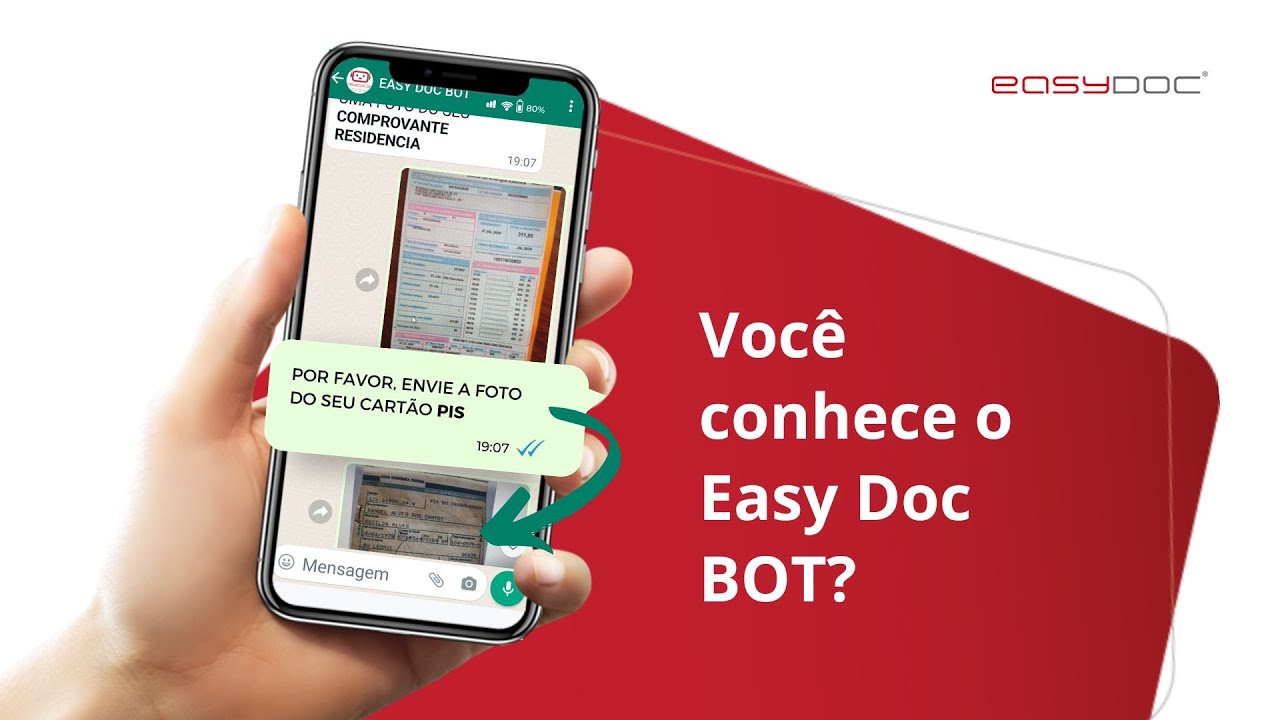 Easy Doc Bot Chat Bot para, captura e validação automática de ...