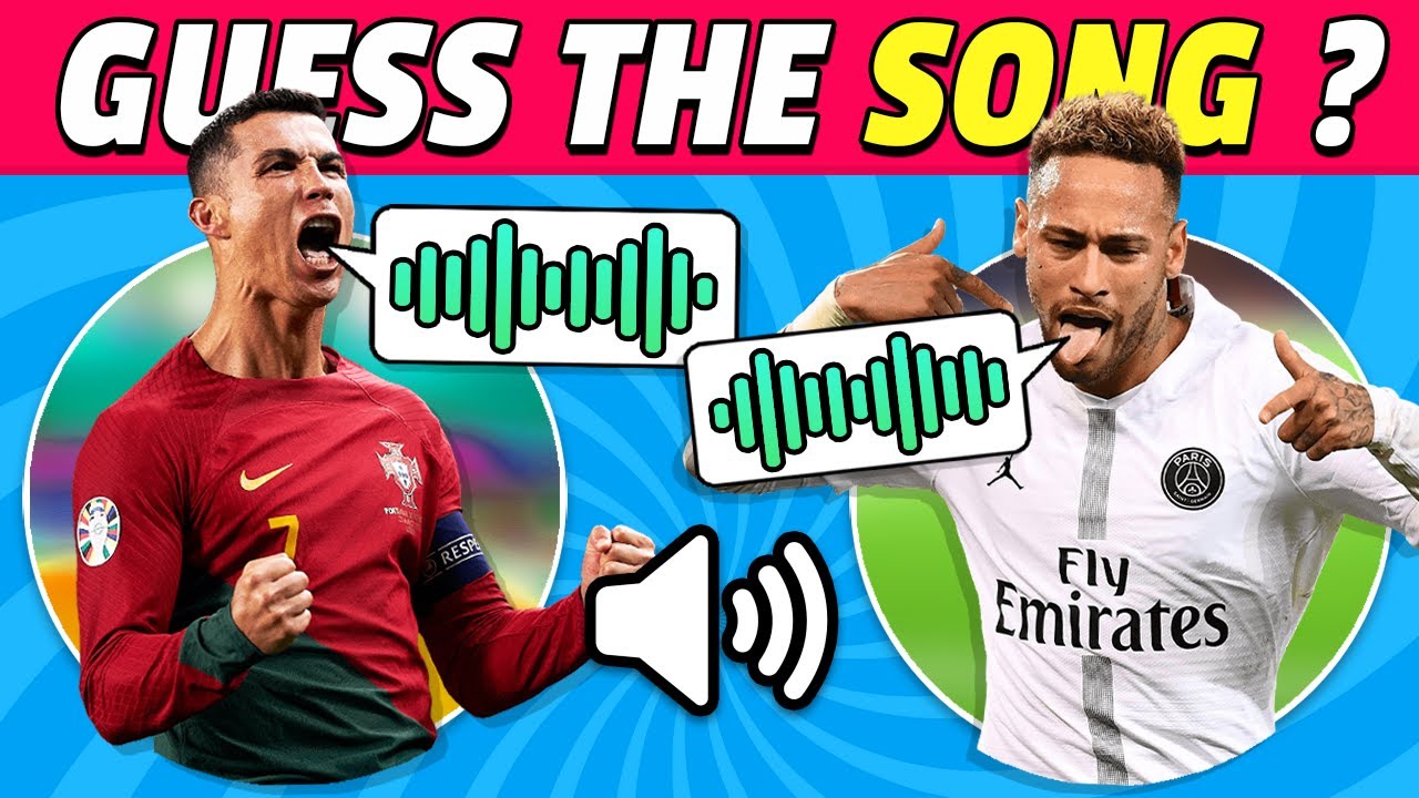 Guess The SONG Football Player 🔊⚽ | Ronaldo Song, Neymar Song, Messi ...