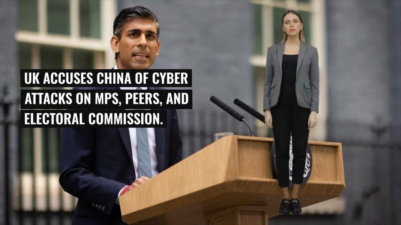 26 Mar 2024 - UK Accuses China of Cyber Attacks on MPs and Electoral ...