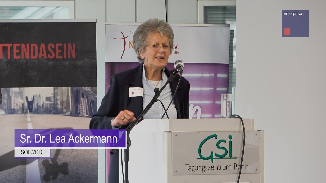 Rede von Sr. Dr. Lea Ackermann, SOLWODI, auf der Bündnistagung ...
