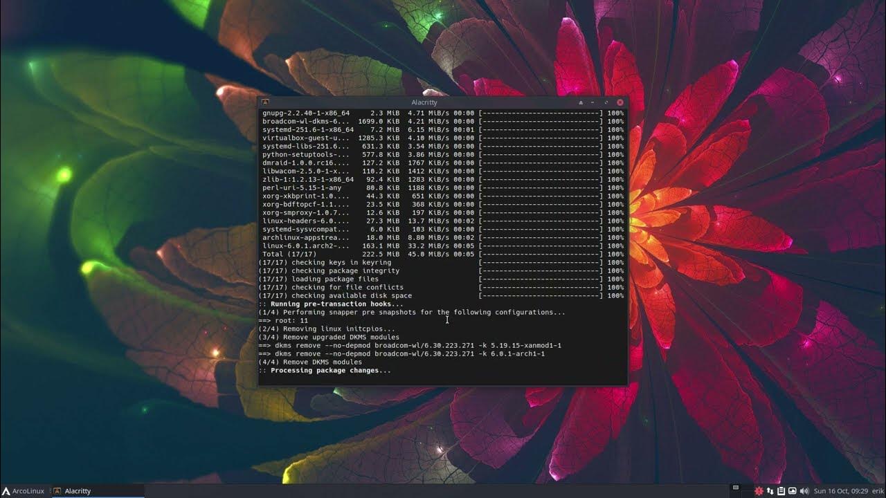 ArcoLinux : 3044 NEWS VIDEO - NEW ISOS - XS XANMOD and XS ZEN - booting up with those kernels ...