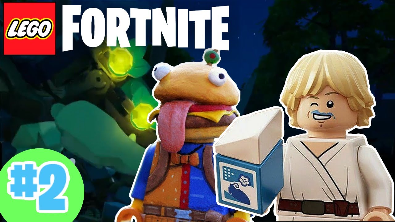OUR FIRST BOSS ENCOUNTER! - LEGO Fortnite [2] - YouTube