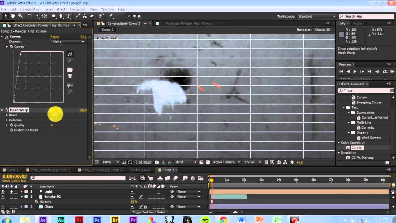 After Effects Advanced Wall Hit Tutorial - YouTube