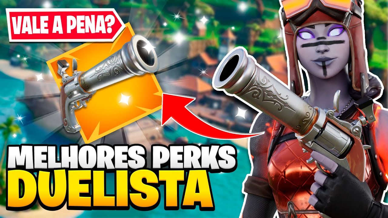 DUELISTA - MELHORES PERKS - FORTNITE SALVE O MUNDO - YouTube