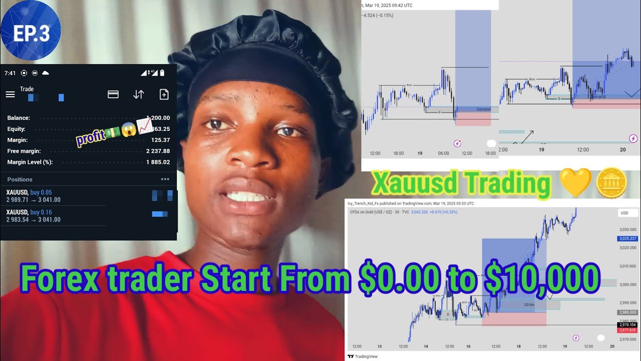 Young Upcoming Forex Trader Start From $0.00 To $10K | EP.3 - YouTube