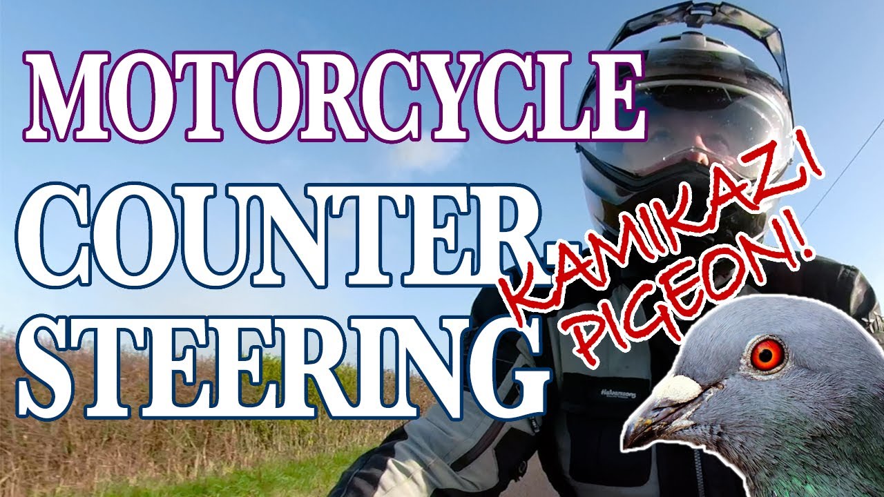 Motorcycle countersteering for novice riders. - YouTube