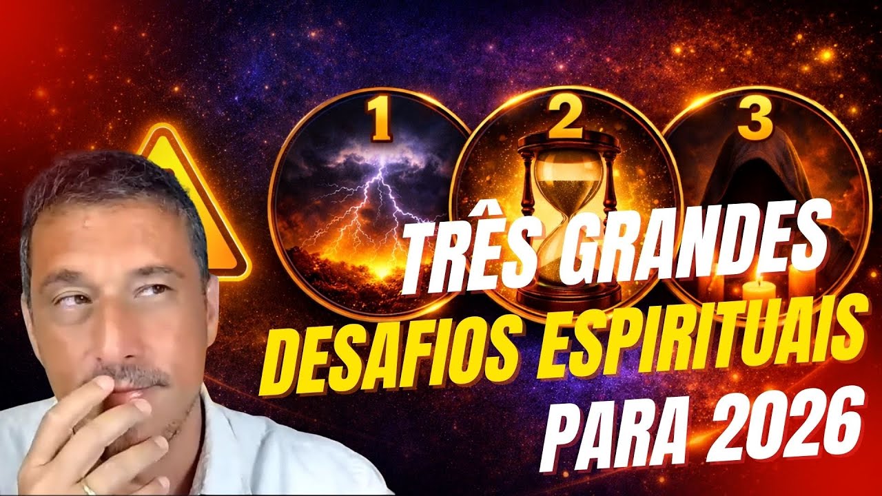 3 GRANDES DESAFIOS ESPIRITUAIS DE 2026 (e como vencer cada um)!! - YouTube