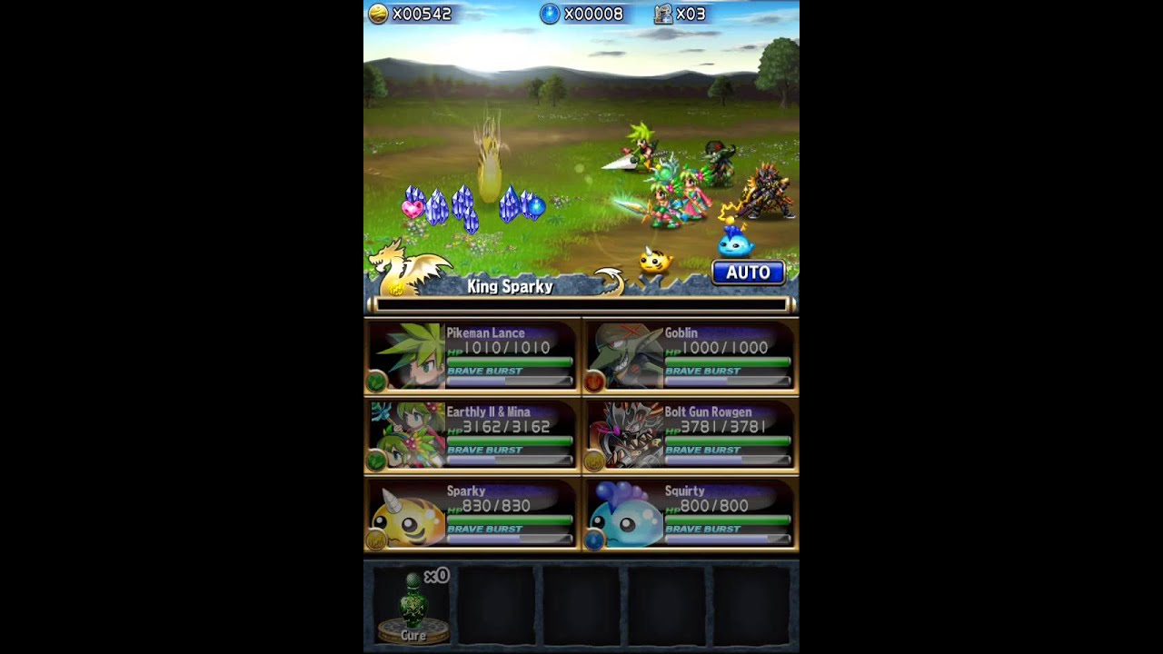 [Brave Frontier] My first Brave Frontier battle!! - YouTube